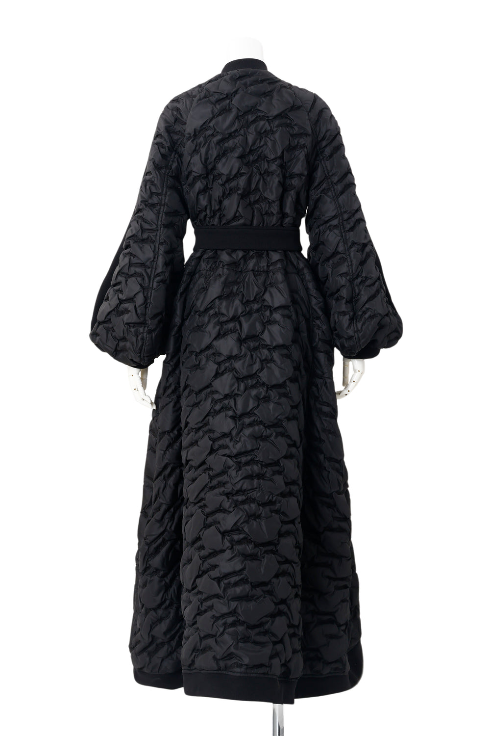 Military long jacket ‐ Black